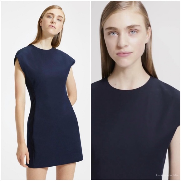 Theory | Dresses | Theory Structured Fitted Dress | Poshmark